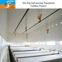China Encapsulated Pre-Treatment Hot Dip Galvanizing Line Plant with 95% Acid Fume Removal and Custom Zinc Kettle Design for sale