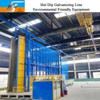 China Hot Dip Galvanizing Furnace Equipment with 95% Fume Removal and 25 mg/m³ Emission Control System for sale