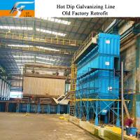 China Hot Dip Galvanizing Furnace Equipment with 95% Fume Removal and 25 mg/m³ Emission Control System for sale