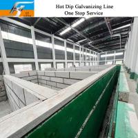 China Hot Dip Galvanizing Line Plant Equipment with Custom Zinc Kettle Design - 50mm/60mm Steel Plate Options for Industrial Applications for sale