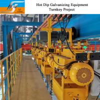 China Custom Hot Dip Galvanizing Plant Equipment with Zinc Kettle 50-60mm Steel Plate | Complete Turnkey Service for sale