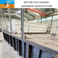 China Custom Hot Dip Galvanizing Plant with Zinc Kettle Furnace - 50mm/60mm Steel Plate & Complete Environmental Systems for sale