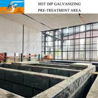 China Custom Hot Dip Galvanizing Plant with Zinc Kettle Furnace - 50mm/60mm Steel Plate & Complete Environmental Systems for sale