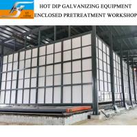 China Custom Hot Dip Galvanizing Plant Equipment with Zinc Kettle Furnace - 50-60mm Steel Plate & Complete Production Line Solutions for sale