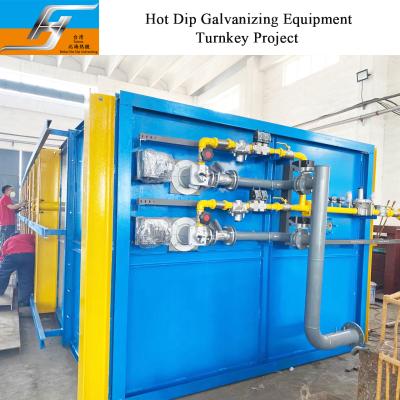 China BEIHAI GALVANIZING Hot Dip Galvanizing Furnace BH001 with ±5°C Temperature Control and 32% Energy Savings for sale
