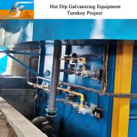 China Hot Dip Galvanizing Furnace Equipment BH001 with High-Velocity Burner and 400-600°C Heat Recovery System for sale