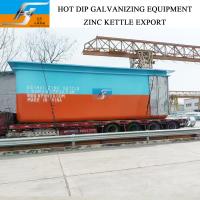 China 50mm/60mm Round Corner Zinc Pot Kettle for Hot Dip Galvanizing Furnace - 440-465°C Operating Temperature for sale