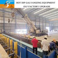China Customized Automatic/Semi-automatic Hot Dip Galvanizing Production Line with Environmental Protection for Steel Structures for sale