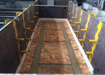 China Energy Saving Steel Hot Dip Galvanizing Furnace with Automatic Temperature Control and High Velocity Pulse Firing System for sale