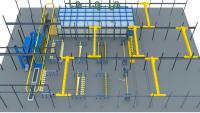 China Circle Type Hot Dip Galvanizing Equipment for Steel Parts - 3 Layout Options with Environmental Controls for sale