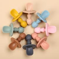 China Baby Training Silicone Fork And Spoon Set Mini Soft 2pcs FDA BPA Approved for sale