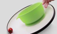 China Food Degree Baby Silicone Food Bowl Suitable For Dishwasher FDA Approved for sale