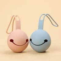 China Portable Sturdy Strap Silicone Pacifier Case Multifunctional For Travel for sale