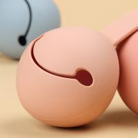 China Portable Sturdy Strap Silicone Pacifier Case Multifunctional For Travel for sale