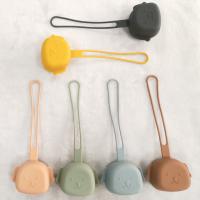 China Puppy Shaped BPA Free Food Grade Silicone Dummy Case Suitable For Dishwasher for sale