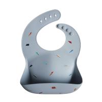 China Durable Easily Clean Unisex Silicone Baby Bibs For Infants And Toddler for sale