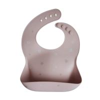 China Molding In One Uneasy To Break Silicone Feeding Bibs With Wide Capacity for sale