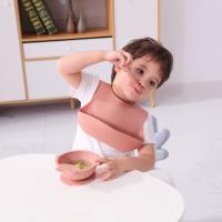 China Sturdy No Plastic Non Toxic Silicone Baby Napkin Safe In Steriliser for sale
