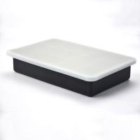 China Home Use FDA Food Grade Silicone Ice Mold Square Ice Cube Mould 130*260mm for sale
