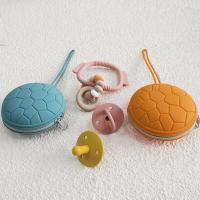 China Baby Care Silicone Pacifier Case Portable Pacifier Holder Container PVC Free OEM for sale