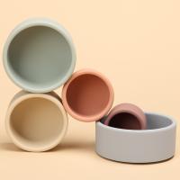 China Brain Development Baby Silicone Products Silicone Stacking Cups SGS for sale