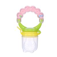 China Nitrosamine Free PP Silicone Pacifier Holder resh Baby Fruit Food Feeder for sale