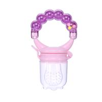 China Nitrosamine Free PP Silicone Pacifier Holder resh Baby Fruit Food Feeder for sale