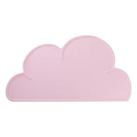 China Toddler Cloud Shaped Silicone High Chair Placemat Waterproof for sale