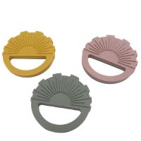 China FDA Approved BPA Free Teether Sun Design Silicone Material For Toddler for sale