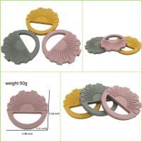 China FDA Approved BPA Free Teether Sun Design Silicone Material For Toddler for sale