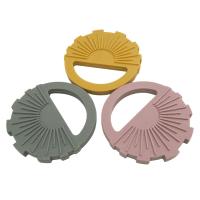 China FDA Approved BPA Free Teether Sun Design Silicone Material For Toddler for sale