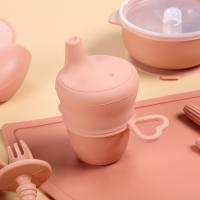 China FDA Approved 100% Silicone Weaning Set , Microwave Safe Baby Feeding Sets for sale