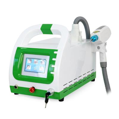 China Handheld Q Switched ND YAG Laser Machine Tattoo Removal Machine System For Home for sale