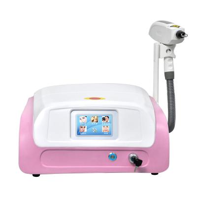 China Pink Q Switch Nd Yag Laser Tattoo Removal Equipment For Freckle Removal 1000W for sale