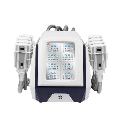 China Portable Cooling Plate Cryo Fat Freezing Machine With Eight Handles for sale