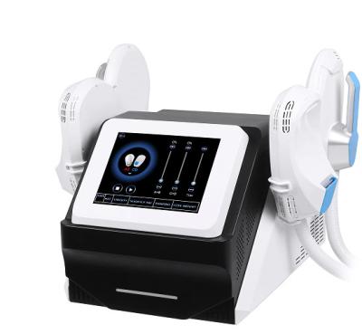 China Black Slimming Beauty Machine 3000W  Muscle Build  Body Contouring Dual Handles for sale