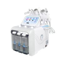 China 300W Skin Cleaning Machine 6/7 H2o2 In 1 Hydra Facial Black Head Removal for sale