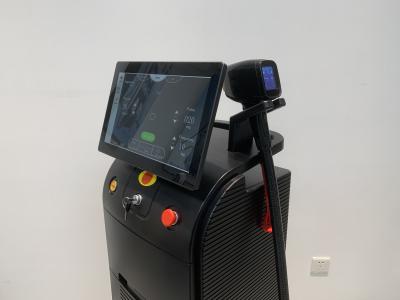 China 10HZ Diode Laser Hair Removal Machine Professional Soprano Laser Ice Platinum Titanium 1600W for sale
