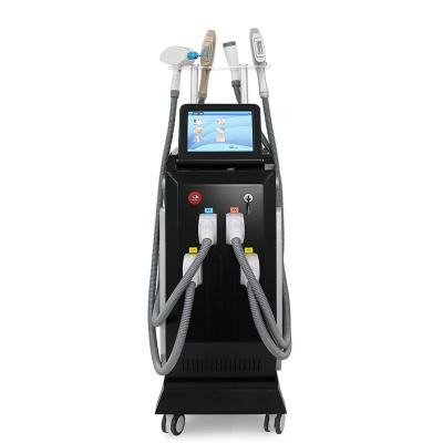 China 4 In 1 OPT IPL Rf Nd YAG Hair Removal Painless Skin Rejuvenation Beauty Machine for sale