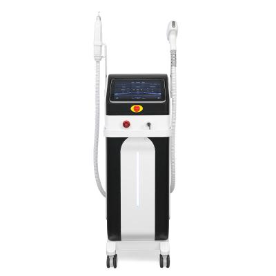 China 1200W Pico Diode Laser Triple Wavelength Vertical 808nm Diode Laser Hair Removal Machine for sale