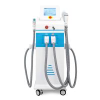 China 4-in-1 Beauty Machine with Elight Laser RF IPL Nd Yag Hair Removal Device for sale