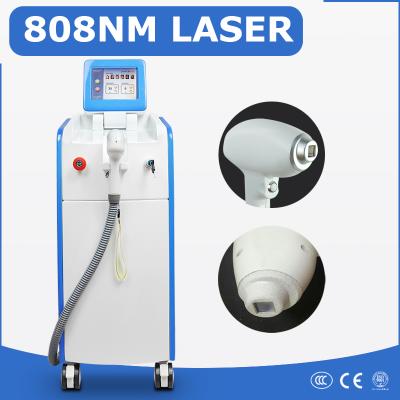 China 808nm Diode Laser Machine with 10 Million Shots 15*15mm Spot Size and 0-120j/Cm² Energy Density for Permanent Hair Removal for sale