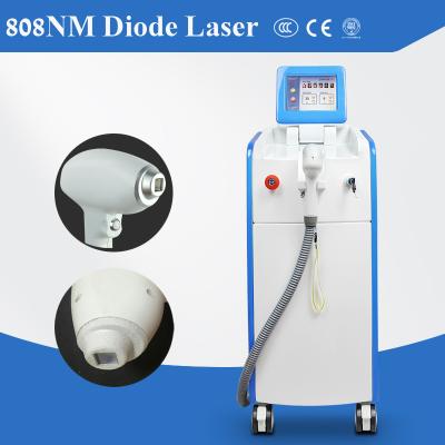 China 808nm Diode Laser Hair Removal Machine with 10 * 16mm Spot Size 20-950ms Pulse Width and >115J/cm² Energy Density for sale