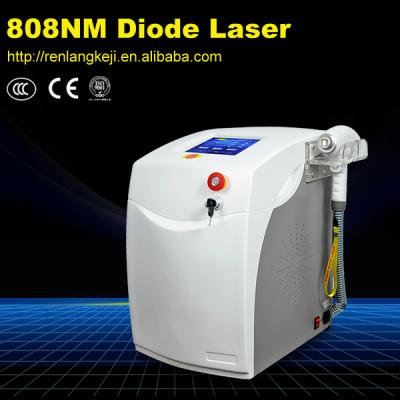 China 808nm Diode Laser Hair Removal Machine with 1-120j/Cm2 Energy 1-10Hz Frequency and 15*15cm2 Spot Size for sale