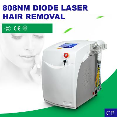 China 808nm Diode Laser Hair Removal Machine with 8 Inches Touch Screen 1-120j/Cm2 Energy and 1-10Hz Frequency for sale