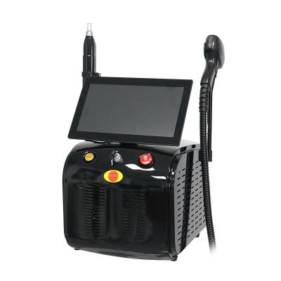 China Factory Price Soprano Titanium 2 in 1 Diode Nd YAG Laser Hair Removal and Tattoo Removal Machine Desktop Beauty Equipment for sale