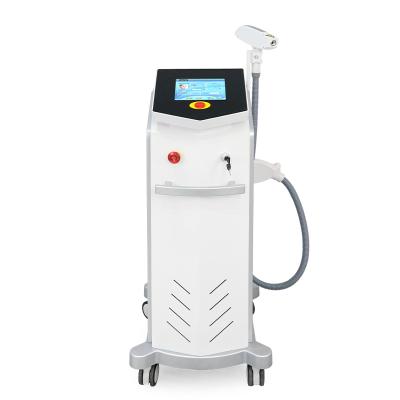 China ND YAG Laser Machine with Q switched technology 532nm 1064nm 1320nm wavelengths and 8 inch touch screen laser tattoo removal for sale