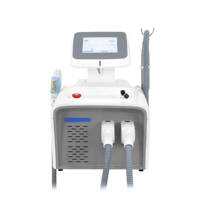 China protable 2 in 1  beauty device Laser Removal laser tattoo removal, eyebrow tattoo removal, mole removal, 2 in 1 multi-functional laser beauty device for sale