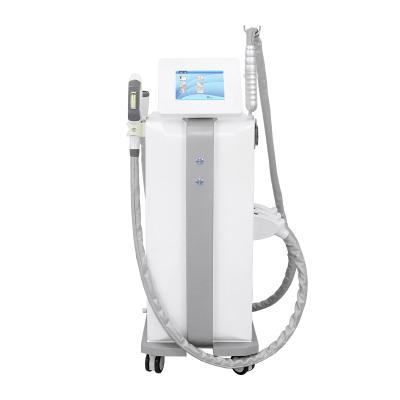 China Picosecond Laser Tattoo Removal Machine 3 in 1 Vertical beauty machine three handle laser mole removal  machine for sale