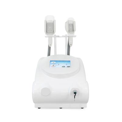 China Non-Invasive Painless Two Handles Home And Commercial Use Cryo Freezing Beauty Machine Slimming Beauty Machine for sale
